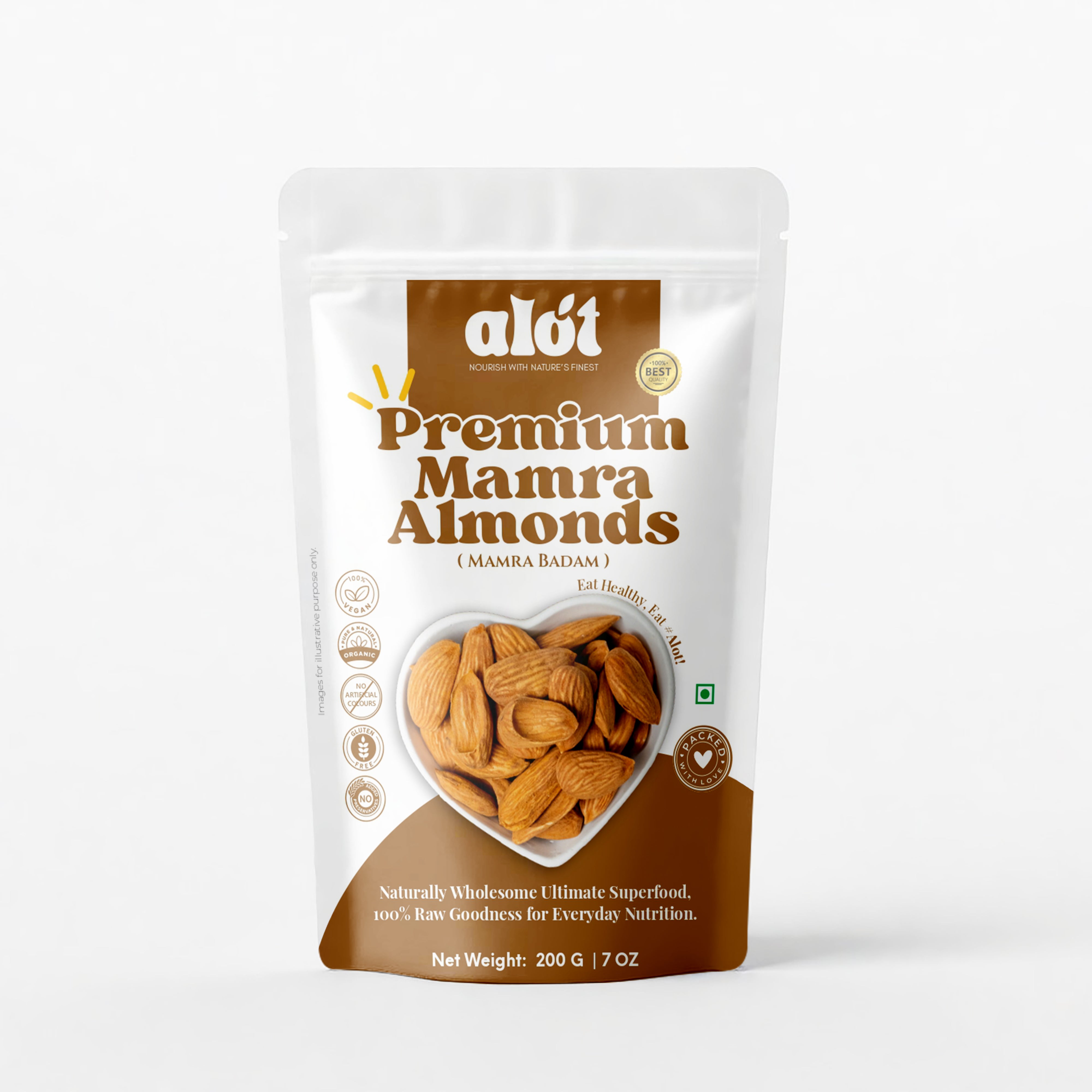 Premium Mamra Almonds (Mamra Badam) – Alot